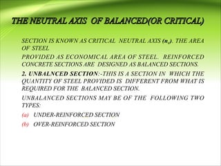 Design of singly reinforced concrete | PDF