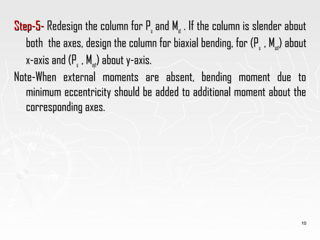 Design of slender columns as per IS 456-2000 | PPT