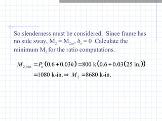 design of slender columns(Problem) very helpful.ppt