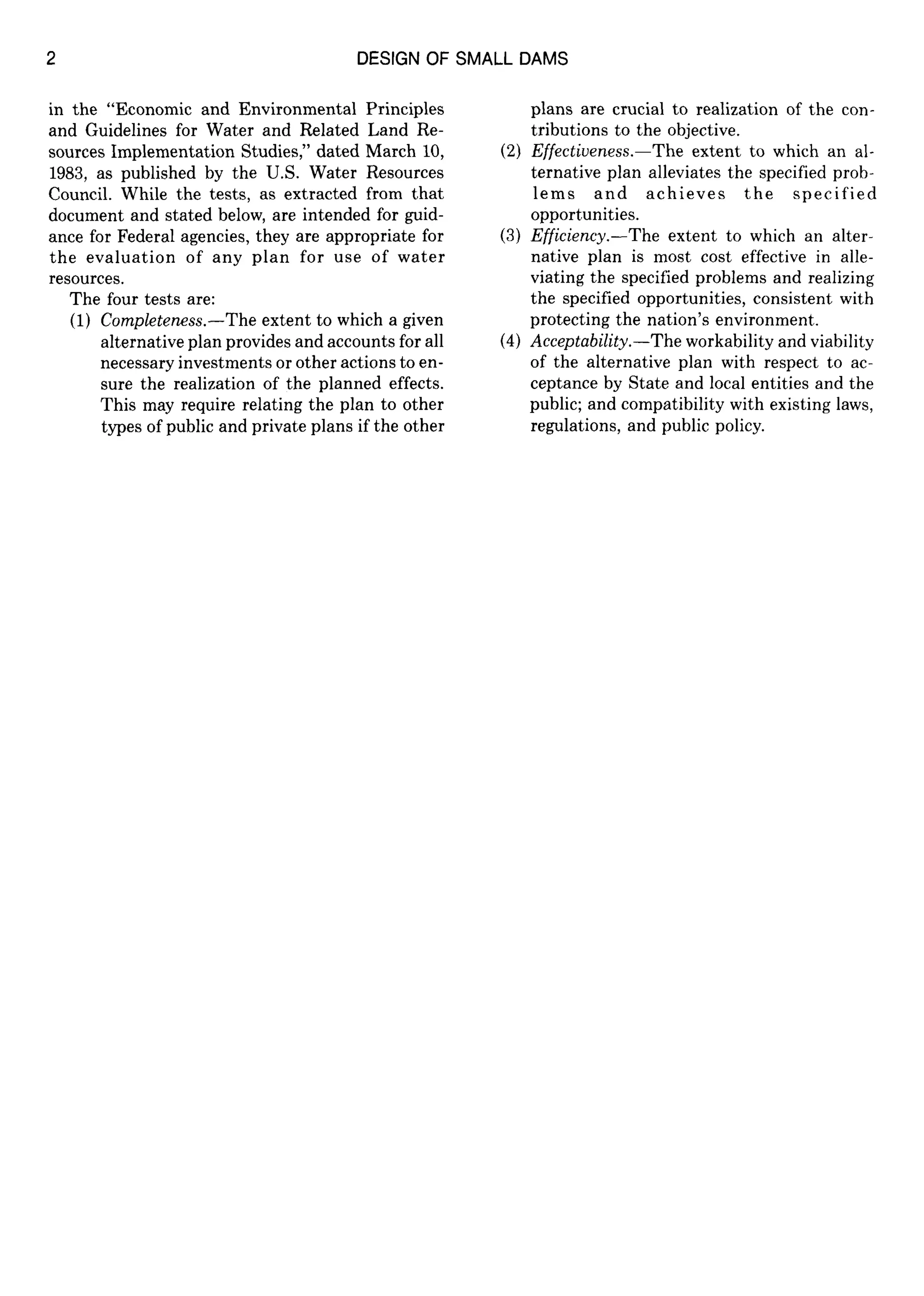 Design of small dams | PDF