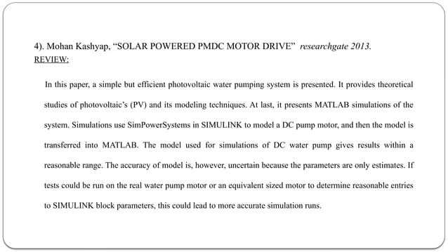 Design of Solar Powered PMDC Motor Drive For Agriculture Purpose (1).pptx