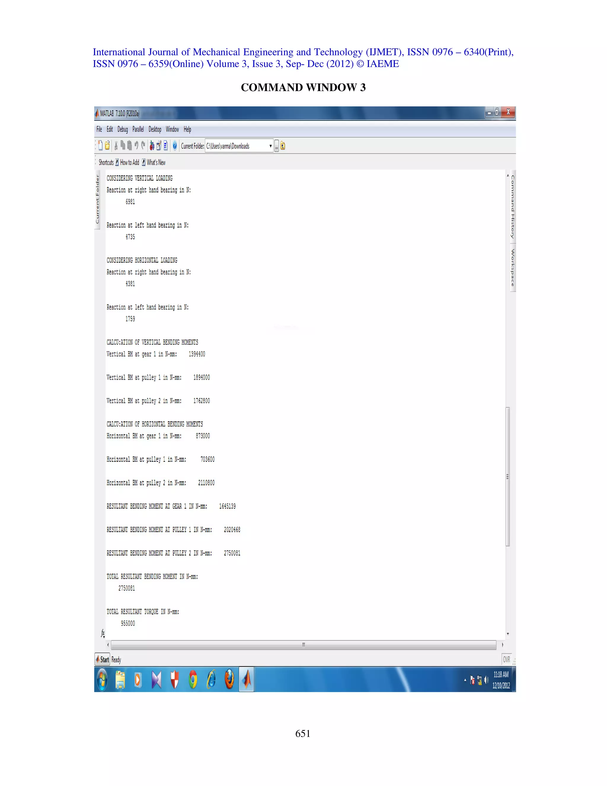 Design of solid shafts using matlab | PDF