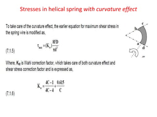 Design of springs | PPTX