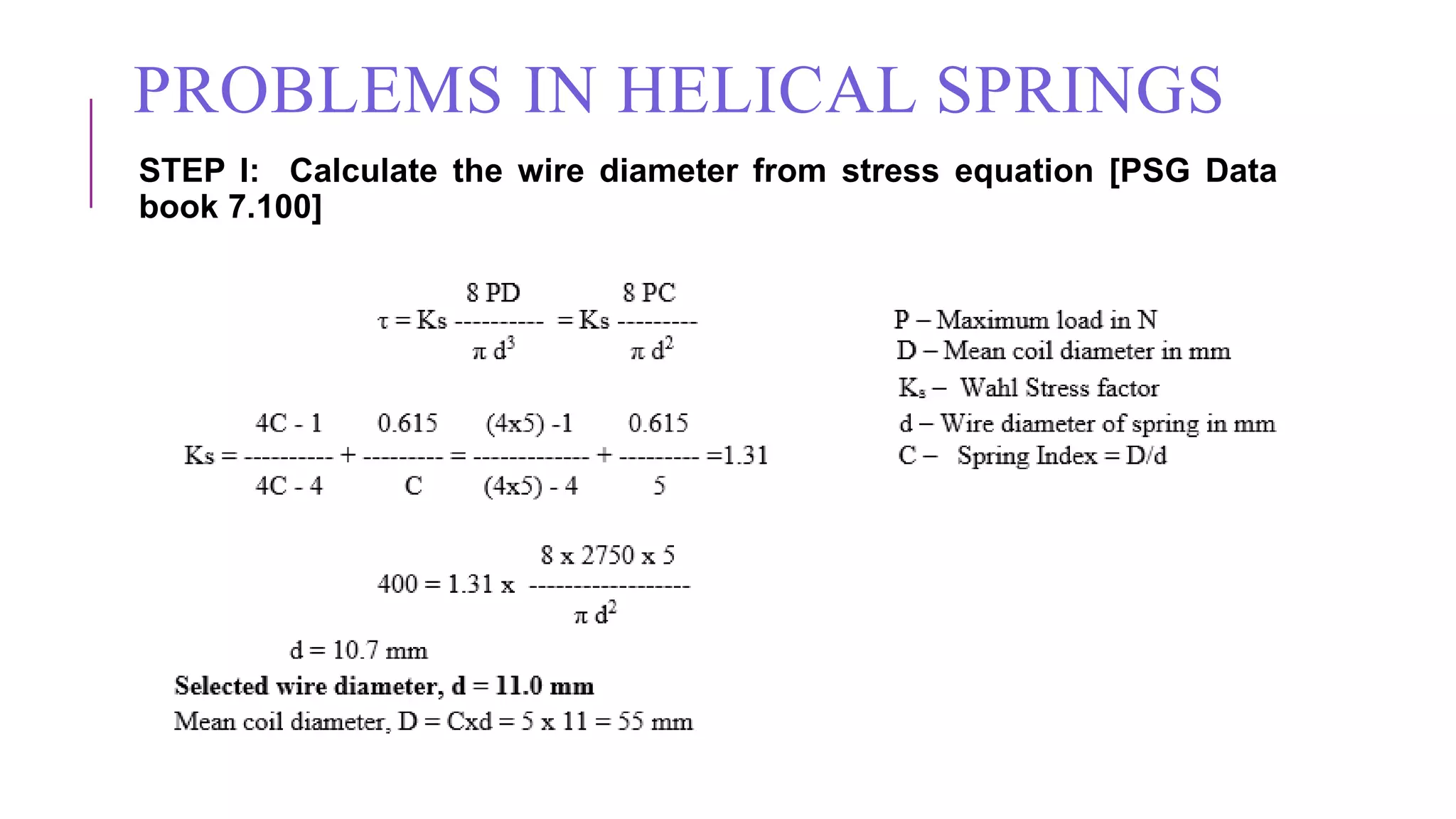Design of springs and levers | PPTX