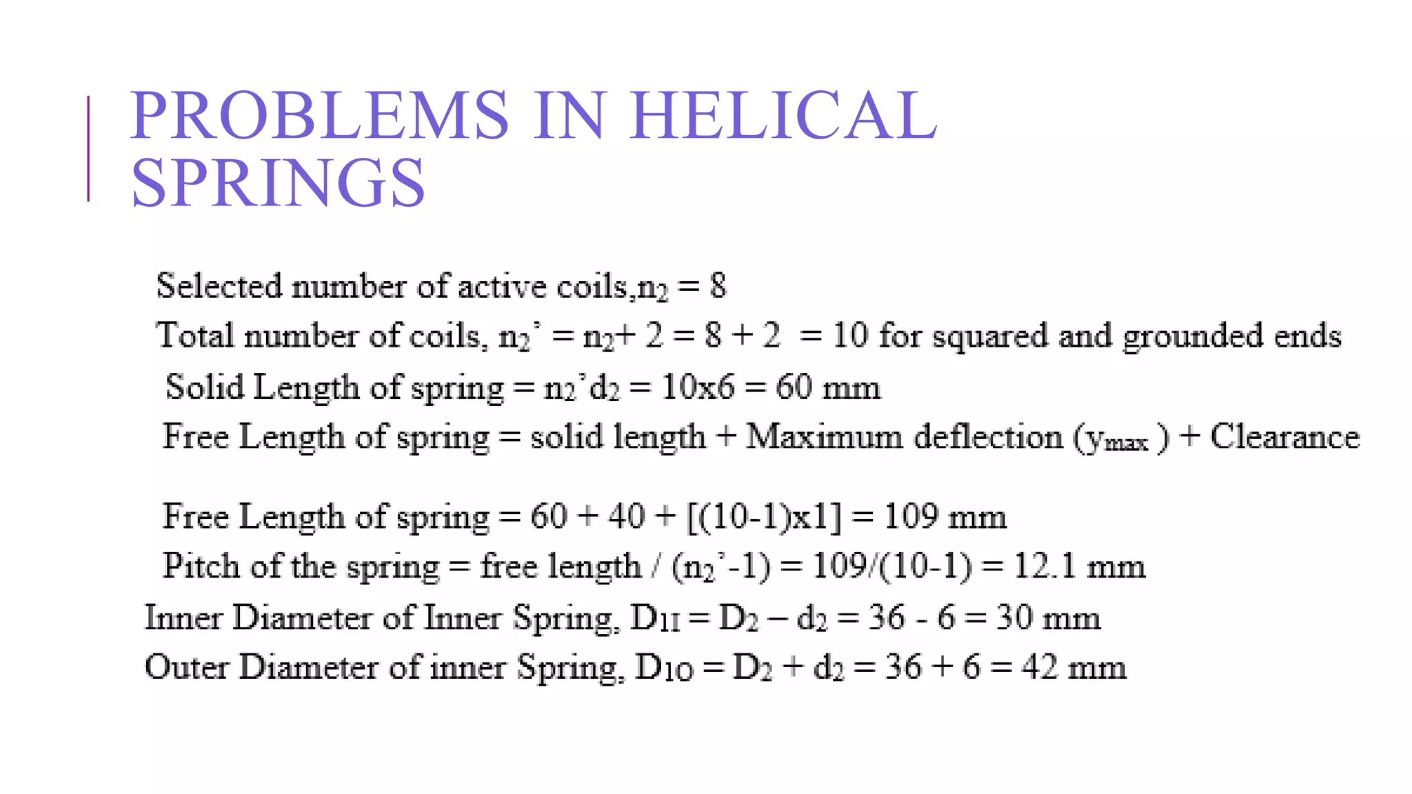 Design of springs and levers | PPTX
