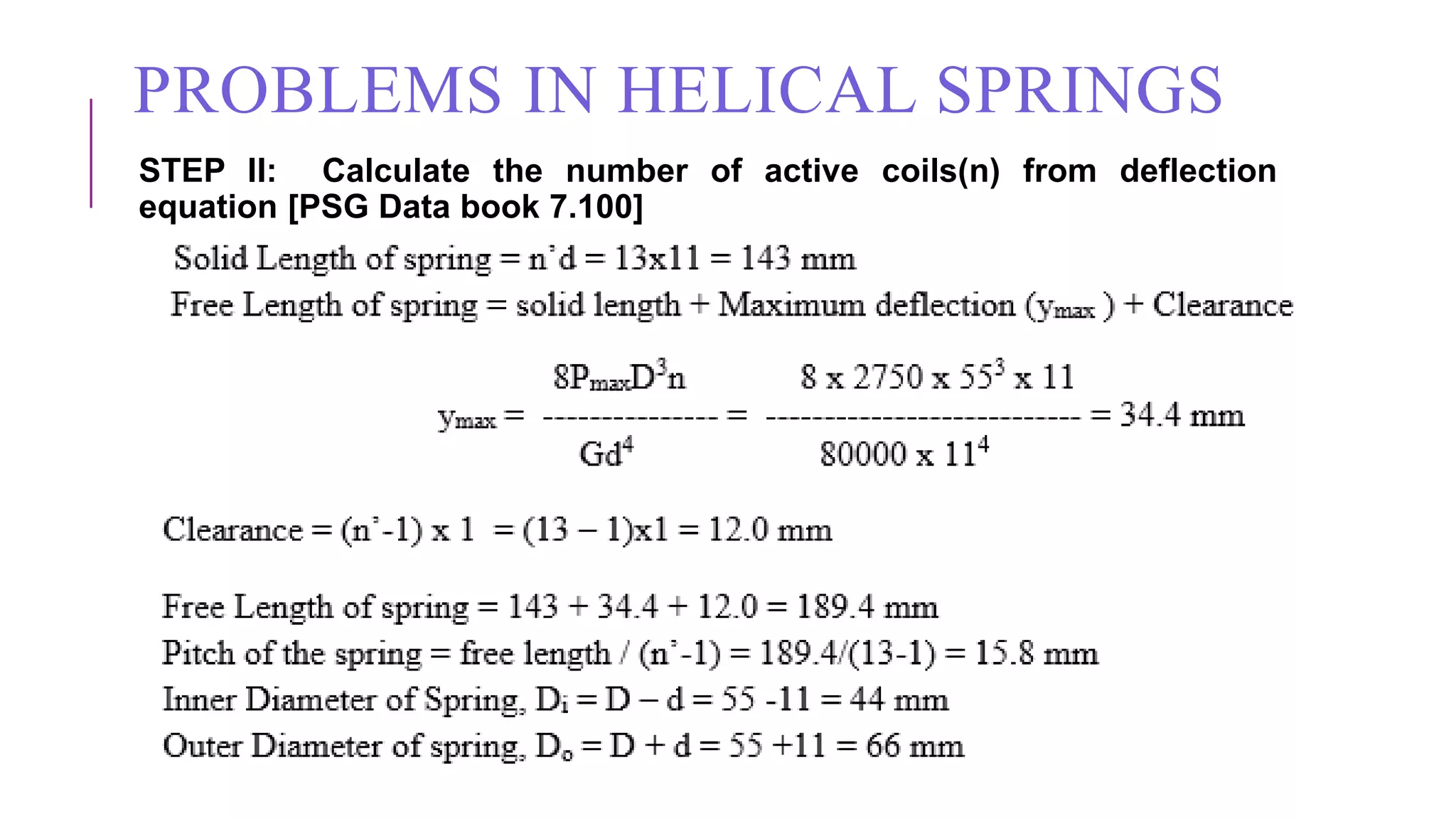 Design of springs and levers | PPTX