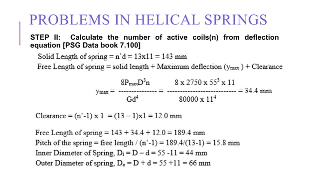 Design of springs and levers | PPT