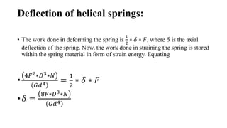 Design of springs by tharun kumar.pptx