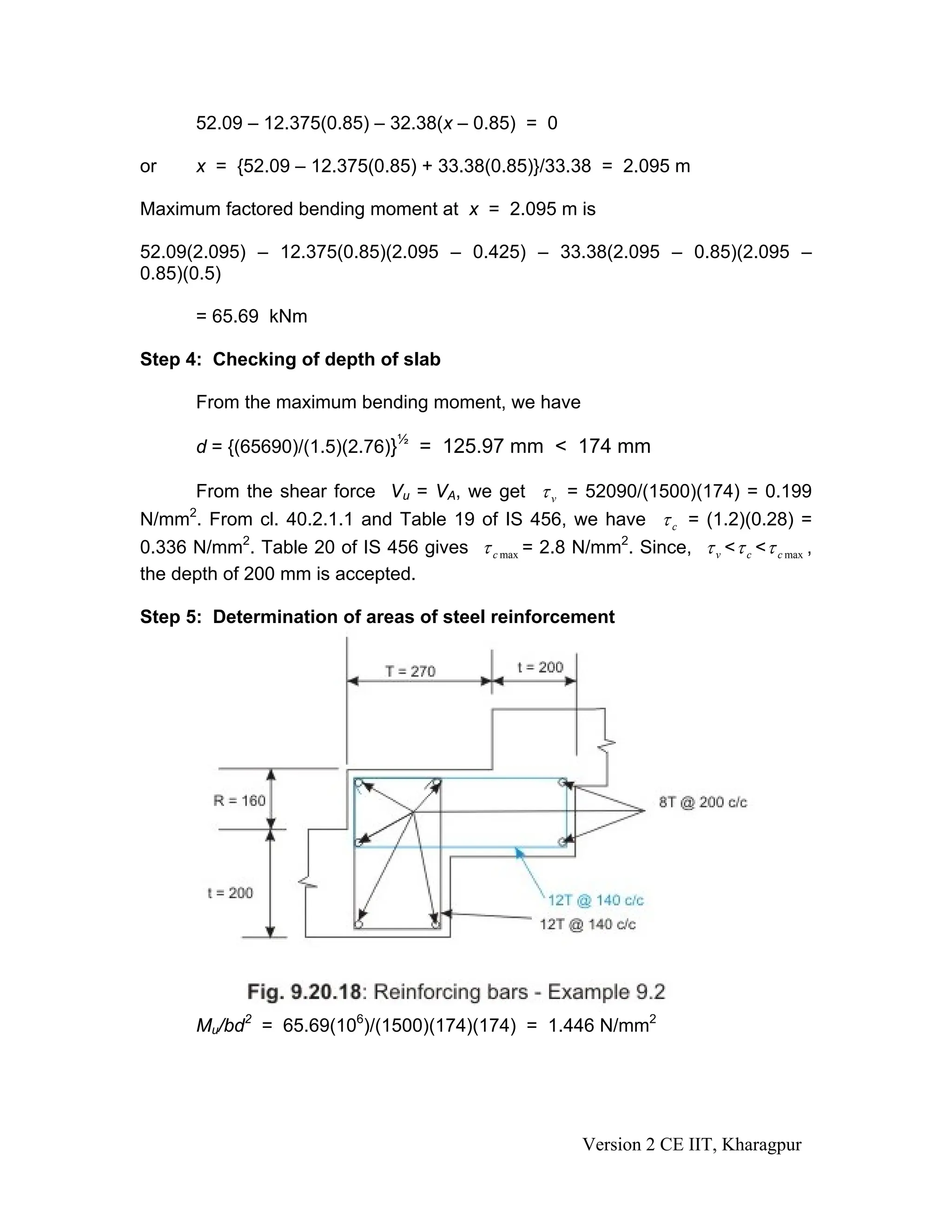 Design of Reinforced Concrete Stair Case | PDF