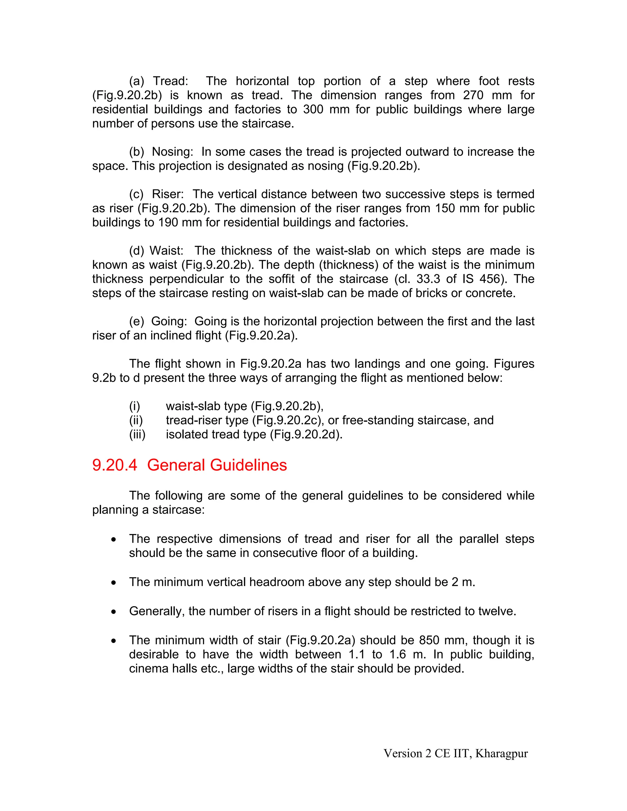 Design of Reinforced Concrete Stair Case | PDF