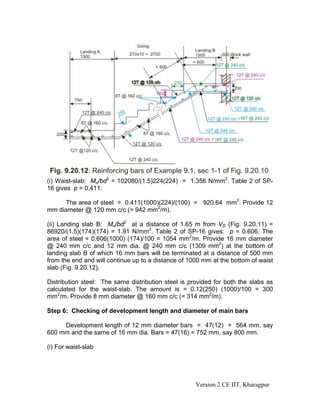 Design of Reinforced Concrete Stair Case | PDF