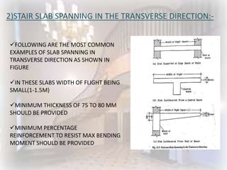 Design of staircases | PPTX