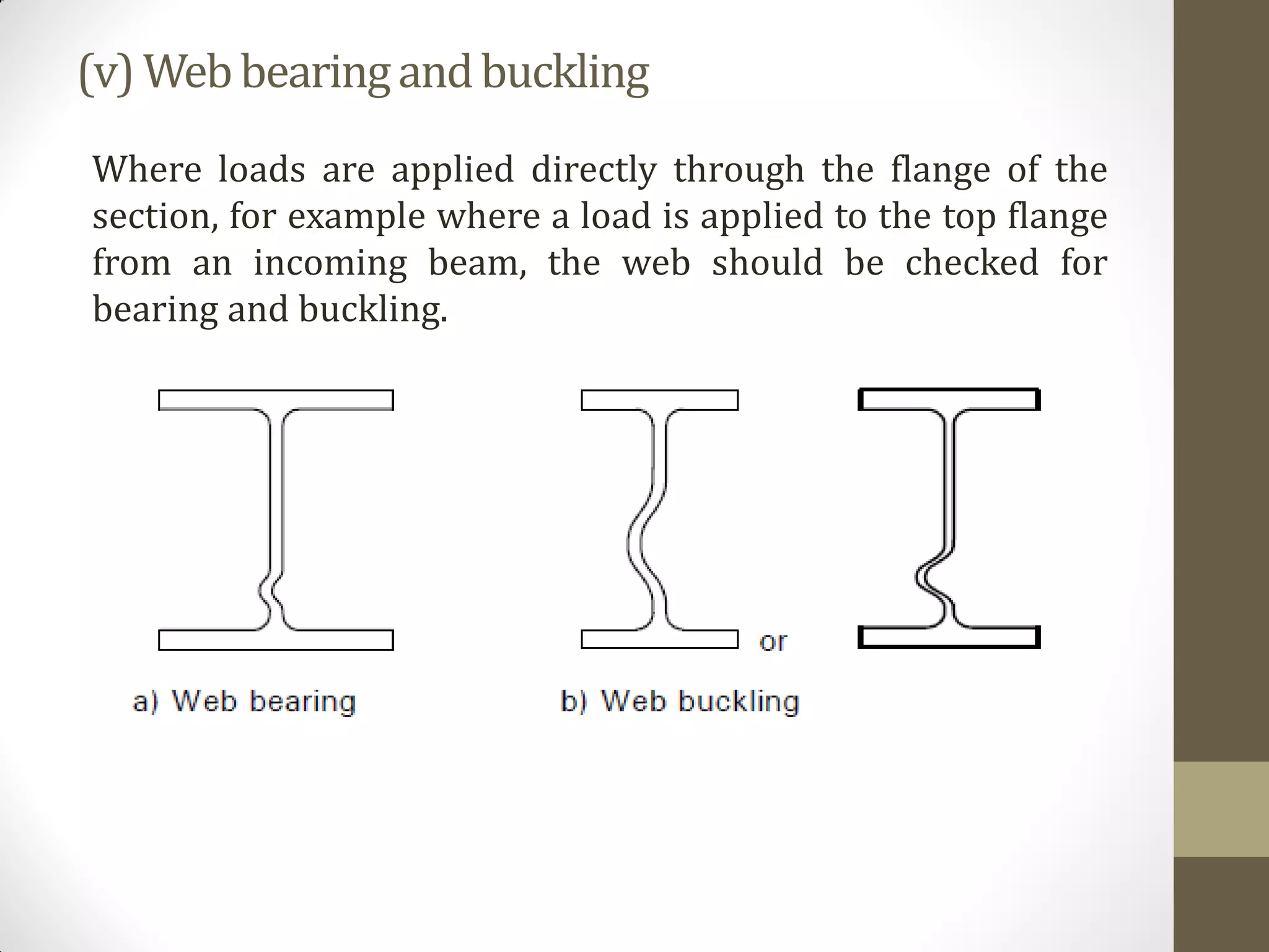 Design of steel beams | PDF