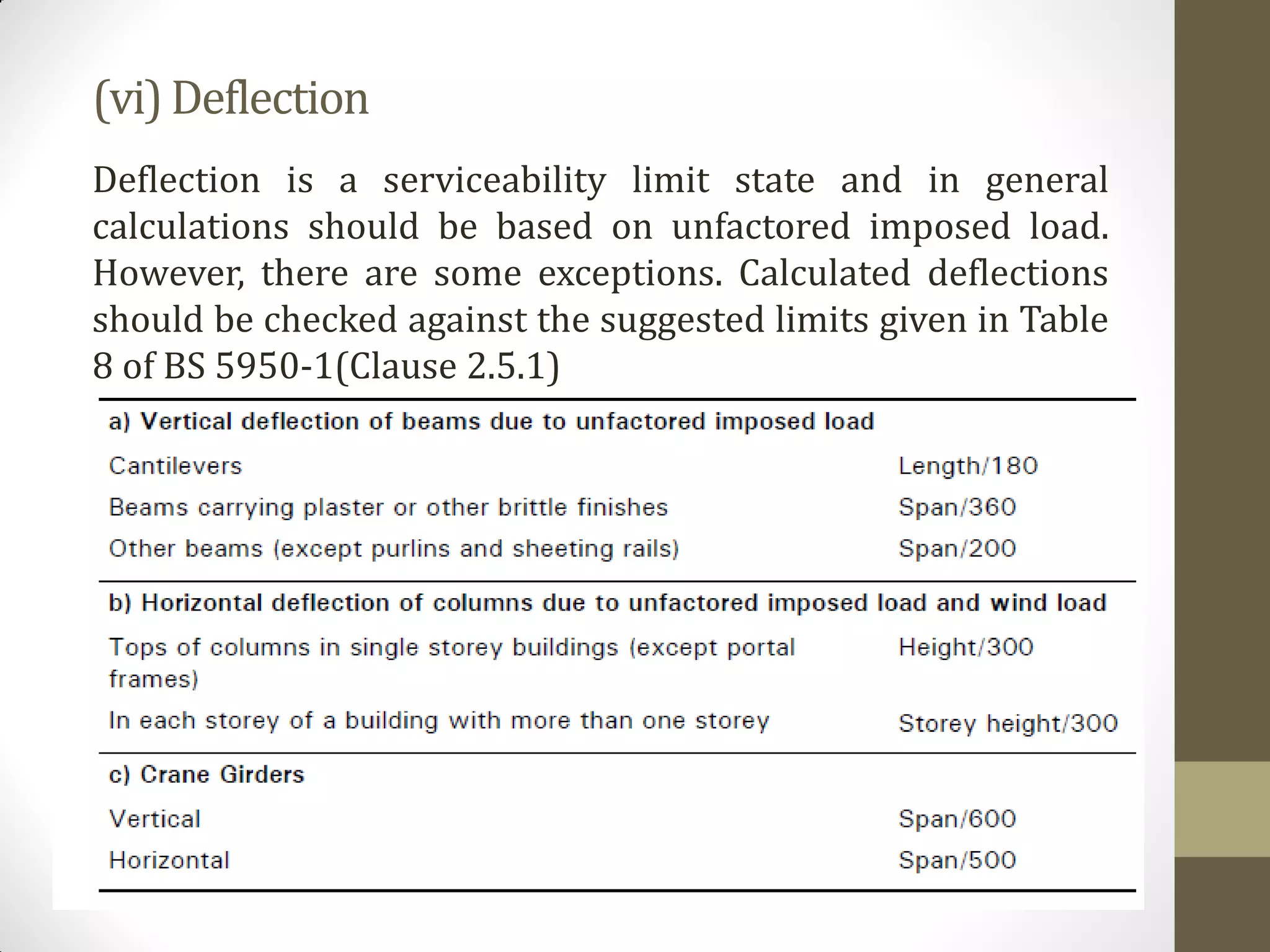 Design of steel beams | PDF