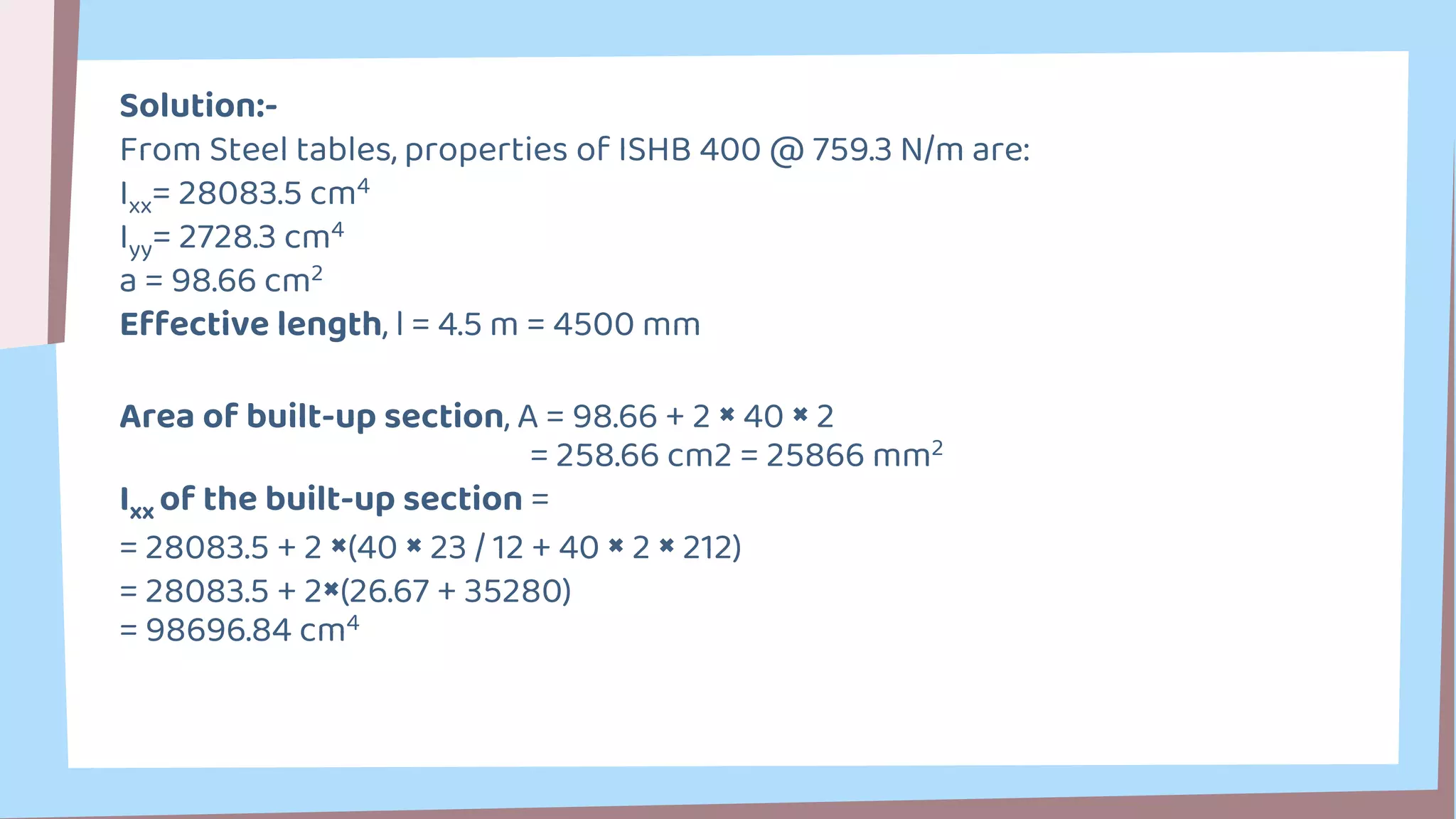 DESIGN OF STEEL COLUMN.pptx