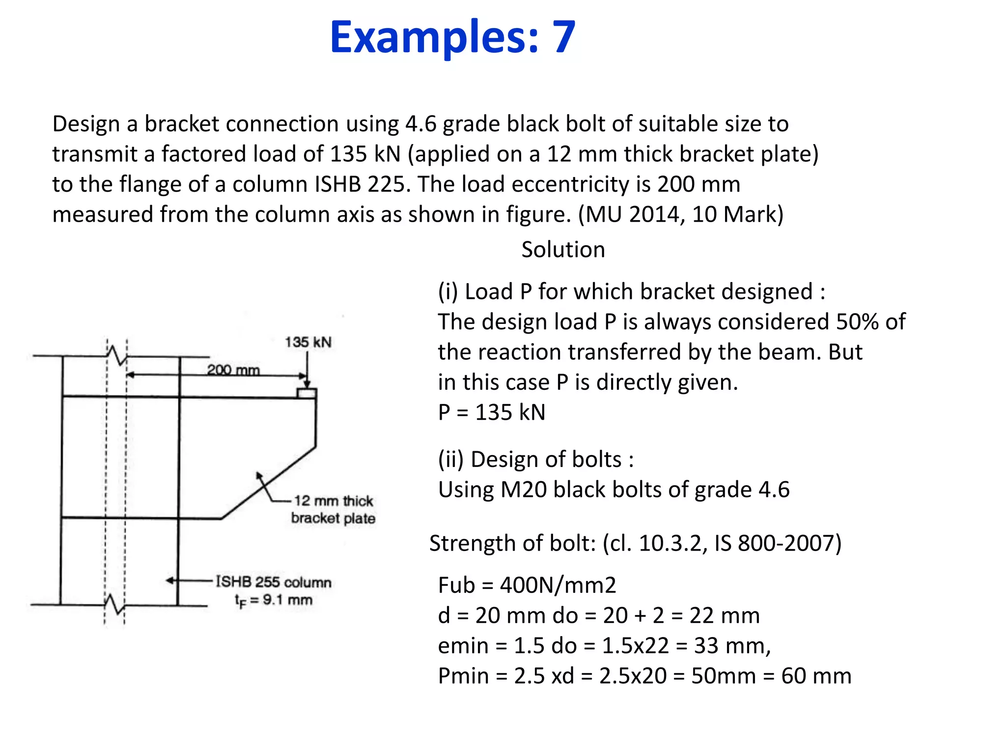 Design of steel structure as per is 800(2007) | PPTX