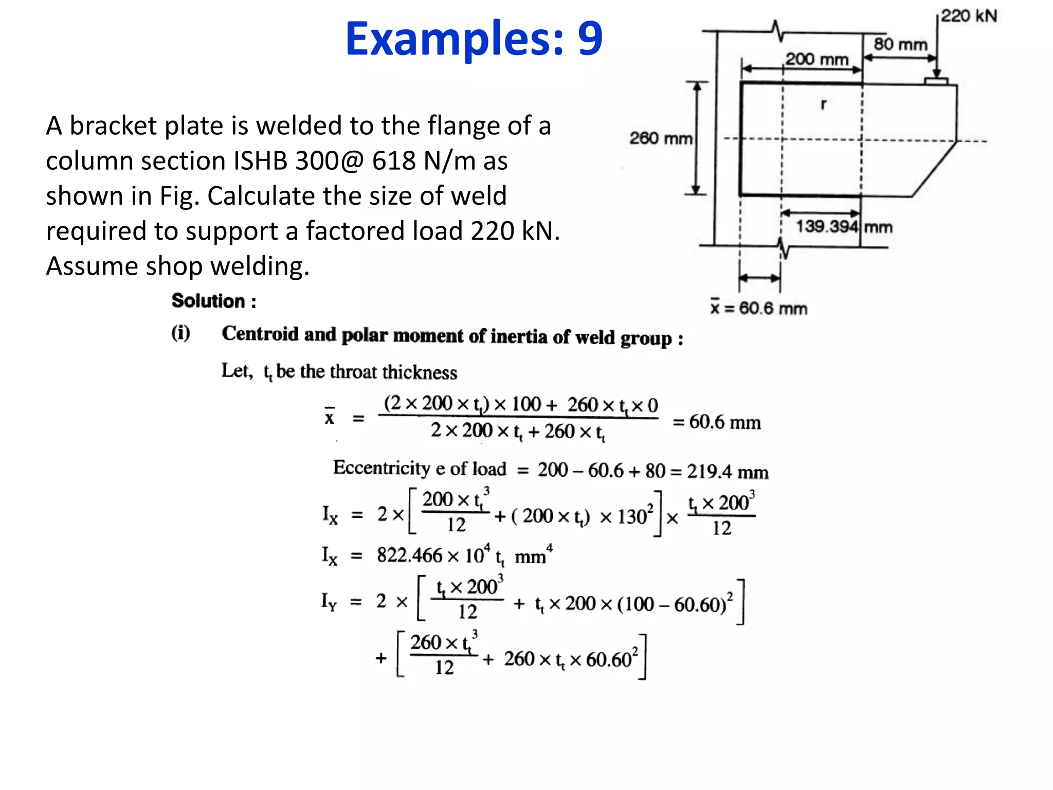 Design of steel structure as per is 800(2007) | PPTX
