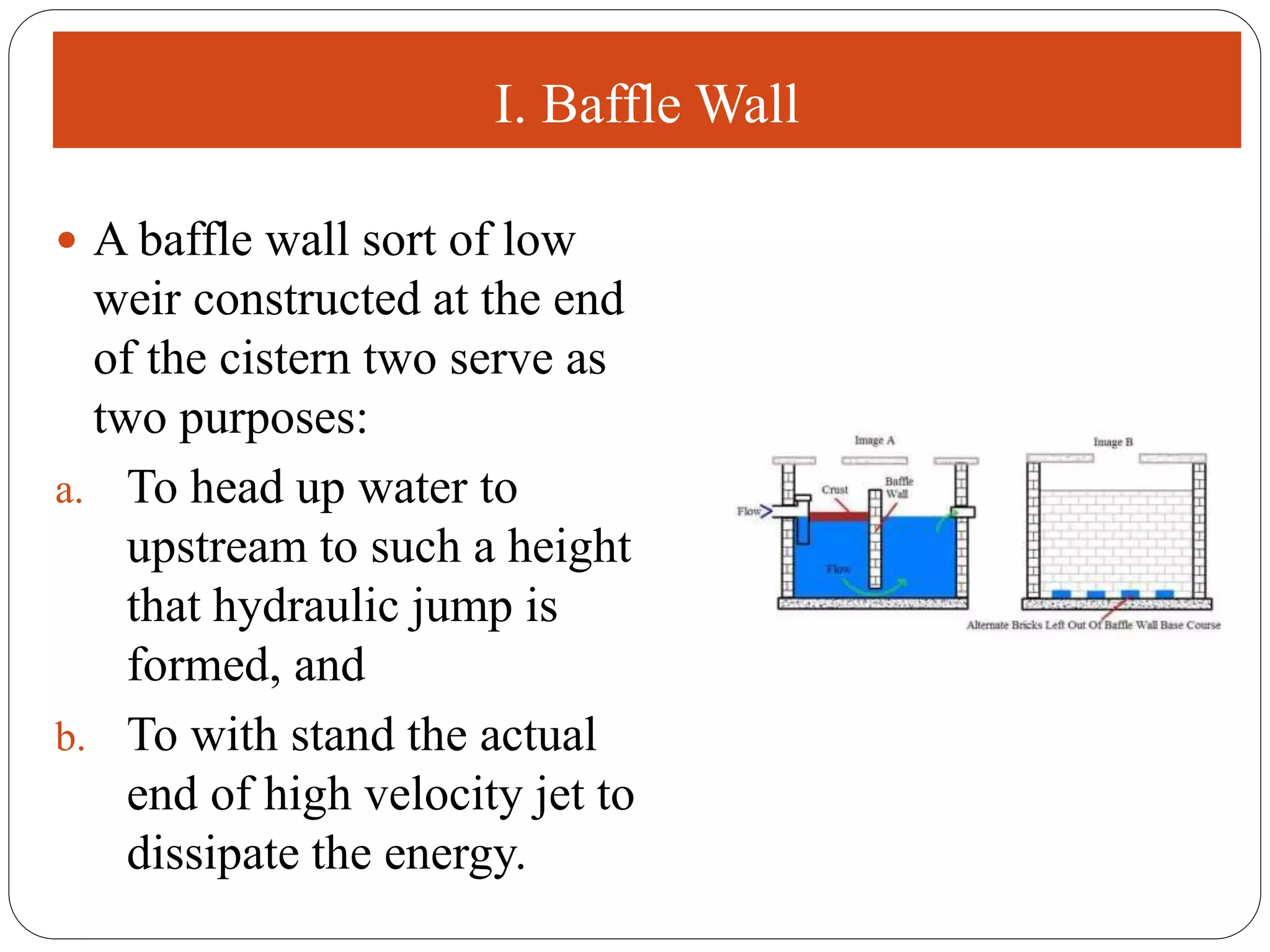 Design of stilling basin and roughness devices | PPTX