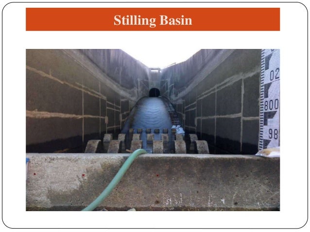 Design of stilling basin and roughness devices