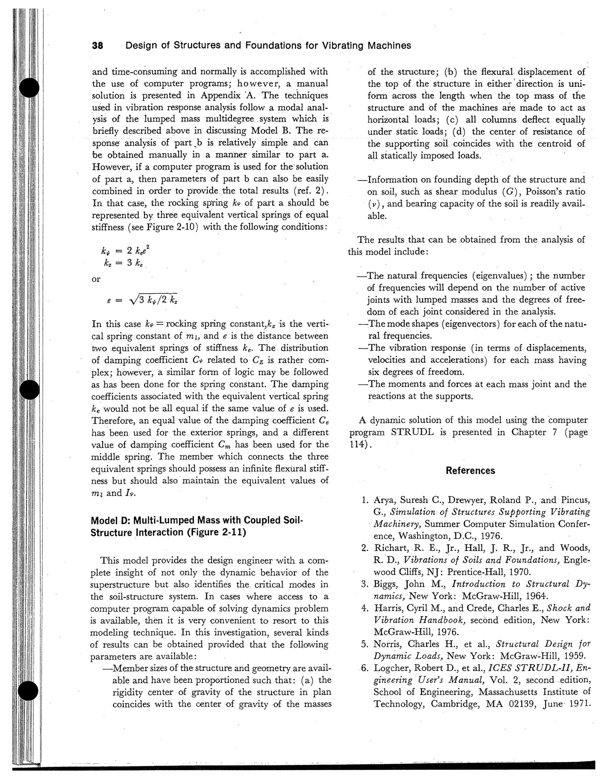 Design of Structures and Foundations for Vibrating Machines, Arya ...