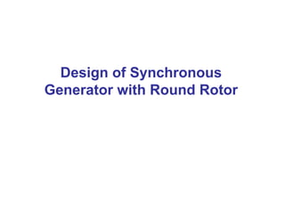 Design of Synchronous machine.pdf