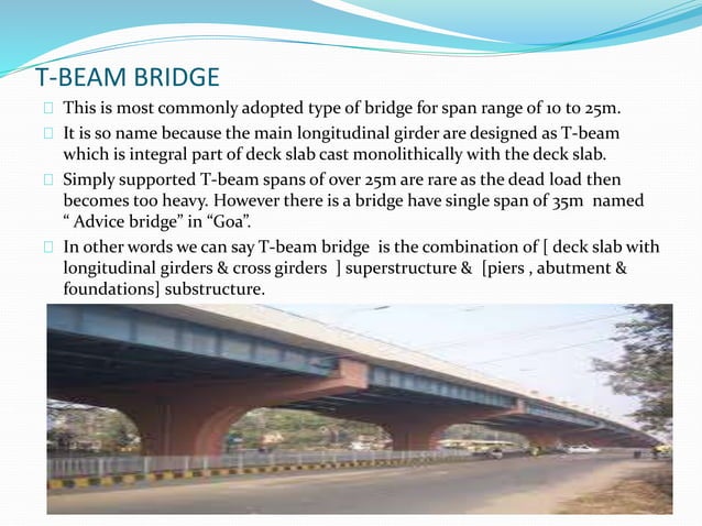 Design of t beam bridge using wsm(2) | PPTX | Rail Travel | Travel Type