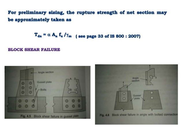 Design of tension members | PPTX
