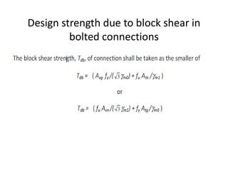 Design of Tension members.pdf | Physics | Science