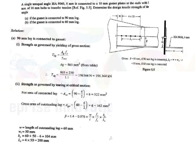 Design of Tesion member Design of Steel Structure.pptx