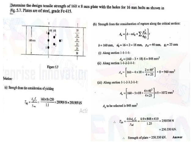 Design of Tesion member Design of Steel Structure.pptx