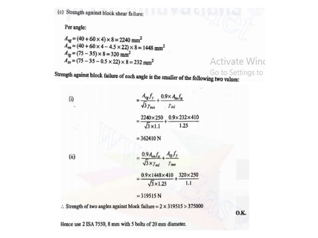 Design of Tesion member Design of Steel Structure.pptx