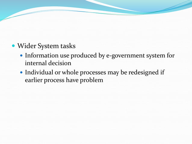 Design of the new e-Government system | PPTX