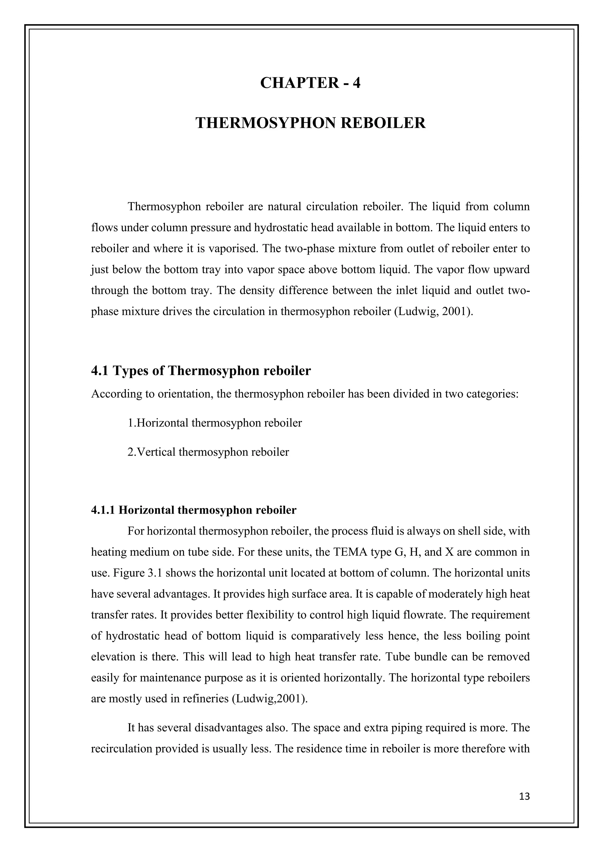 Design of thermosyphon reboiler | PDF