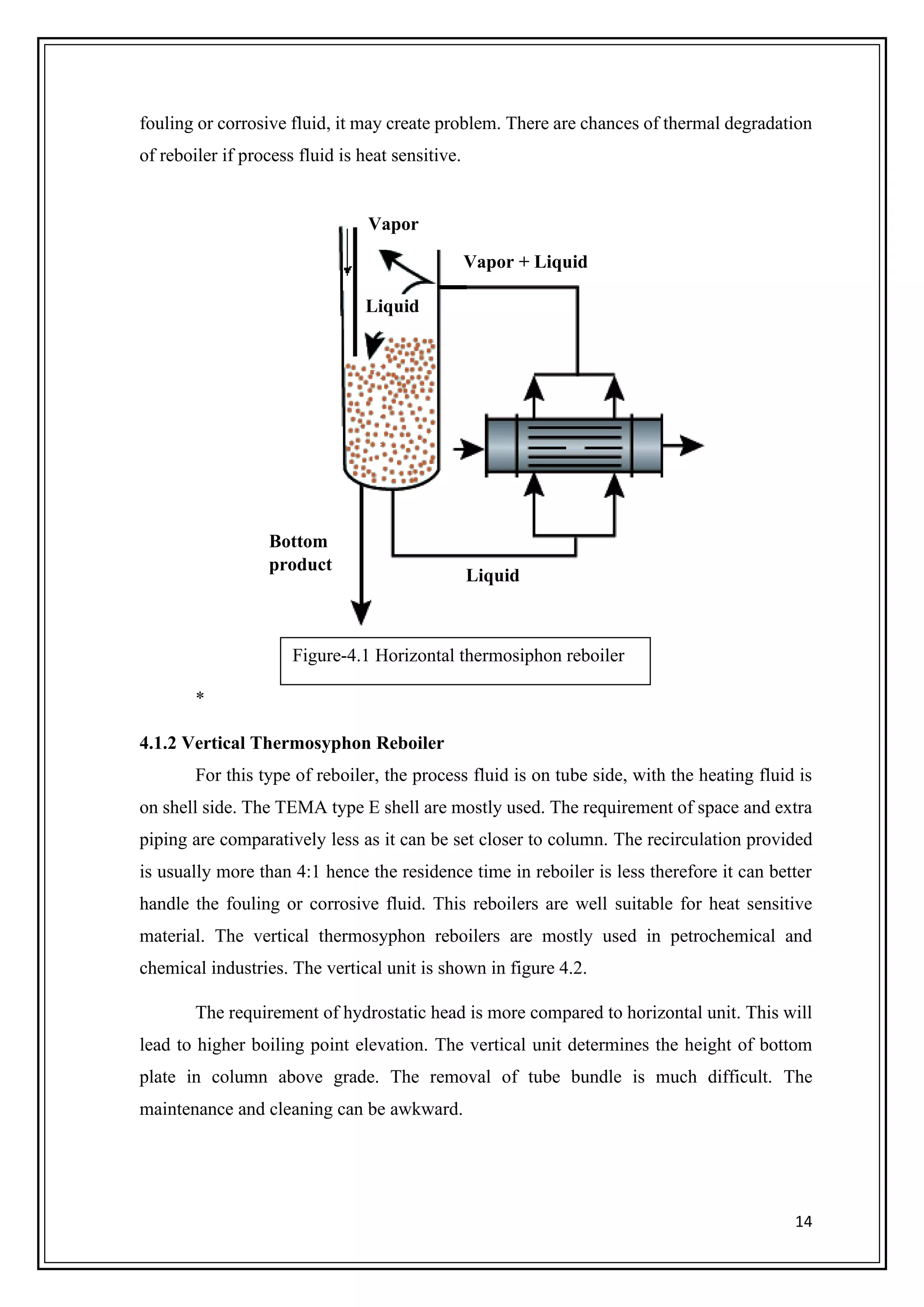 Design of thermosyphon reboiler | PDF
