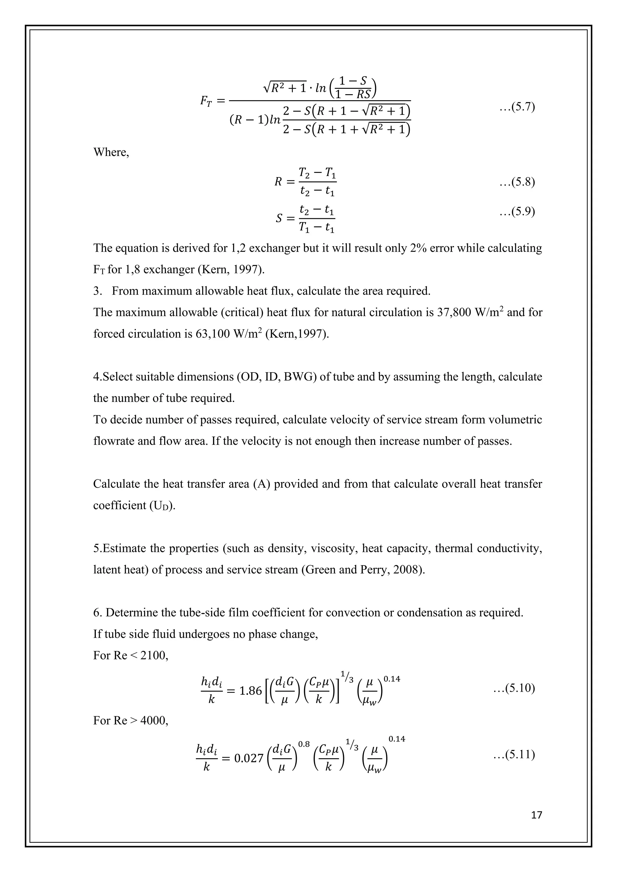 Design of thermosyphon reboiler | PDF