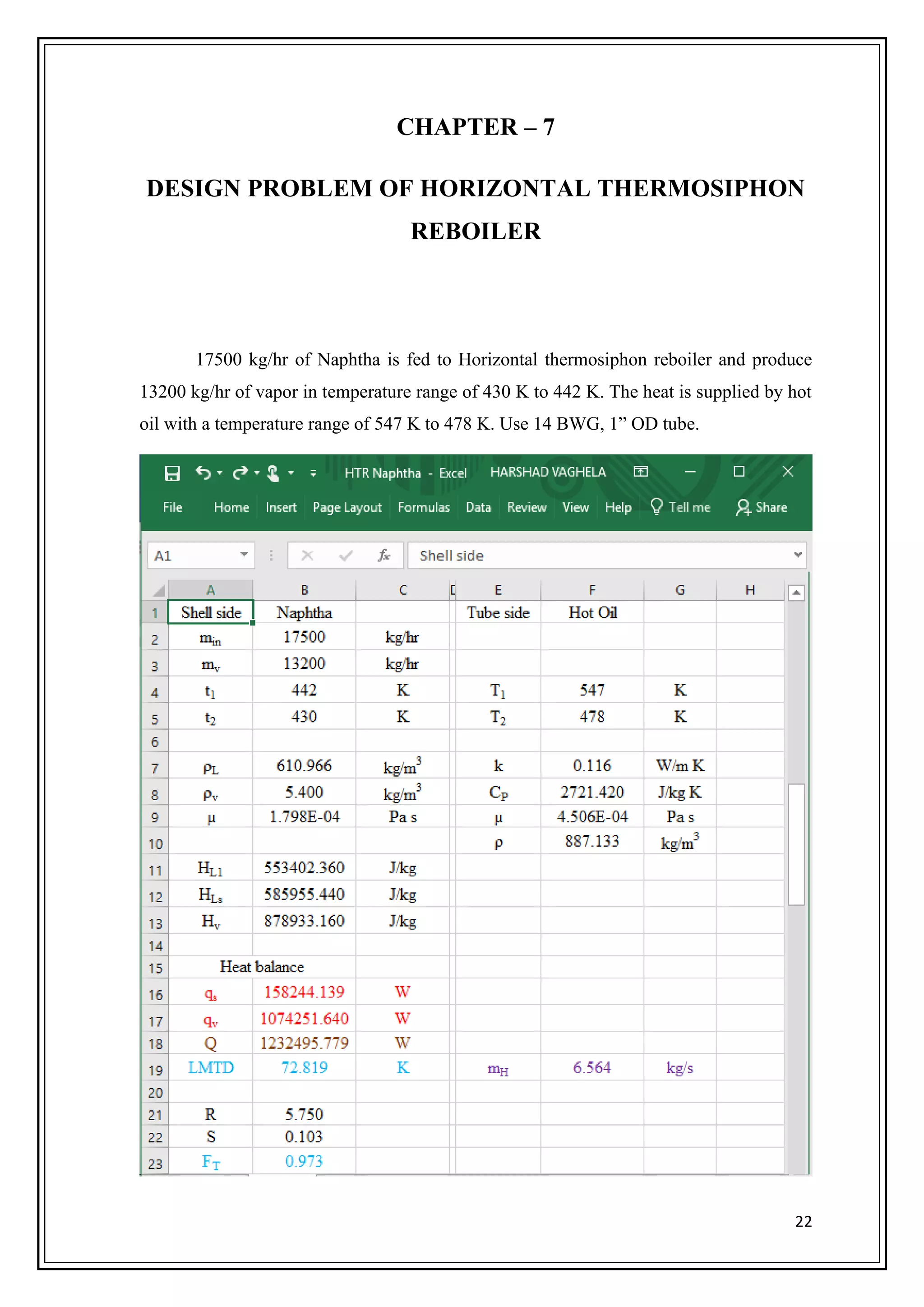 Design of thermosyphon reboiler | PDF