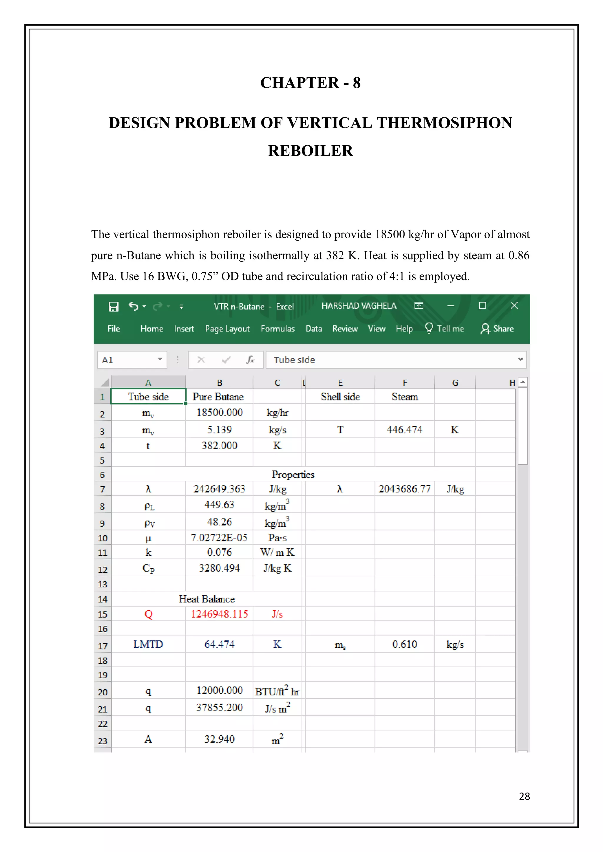 Design of thermosyphon reboiler | PDF