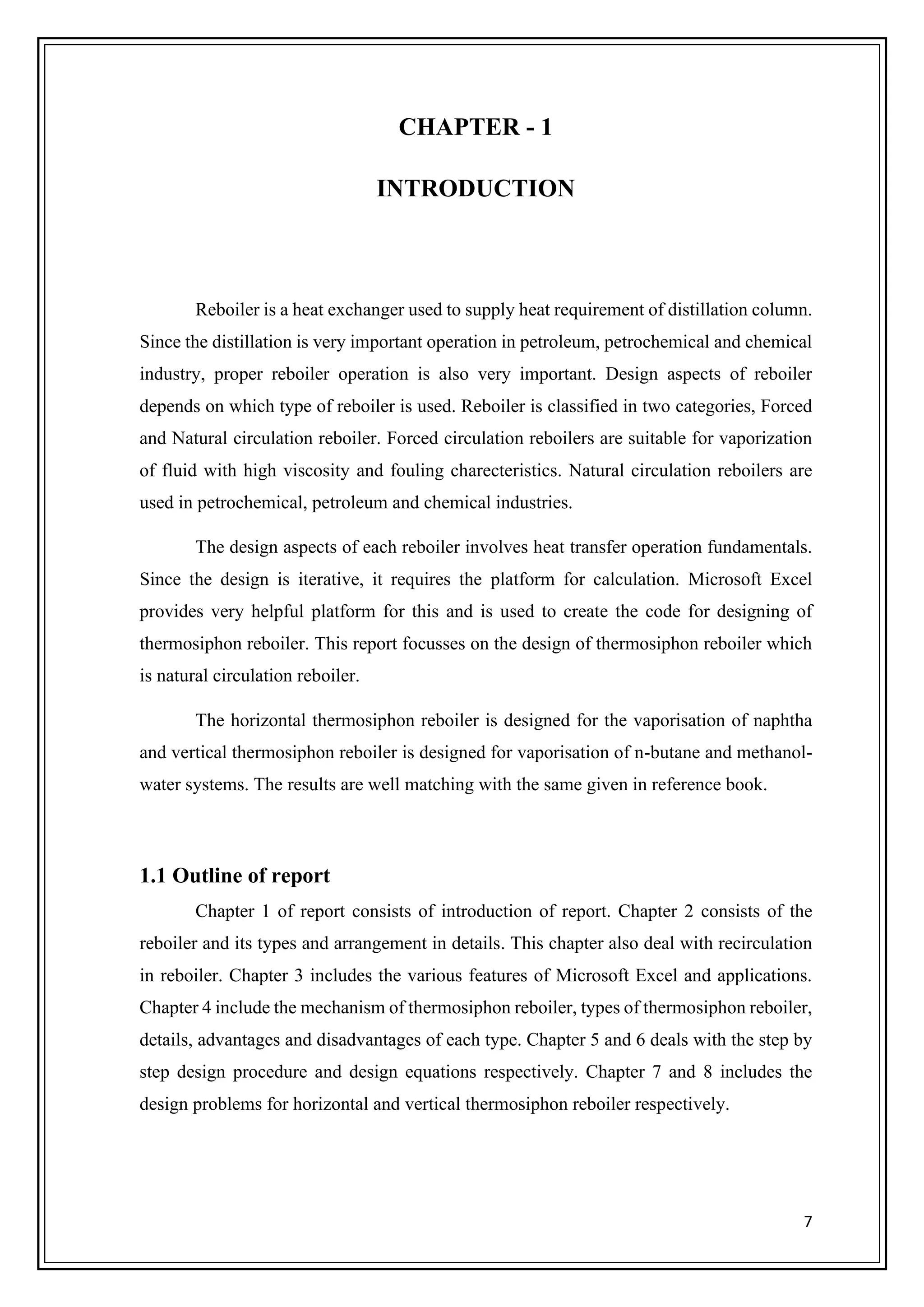 Design of thermosyphon reboiler | PDF