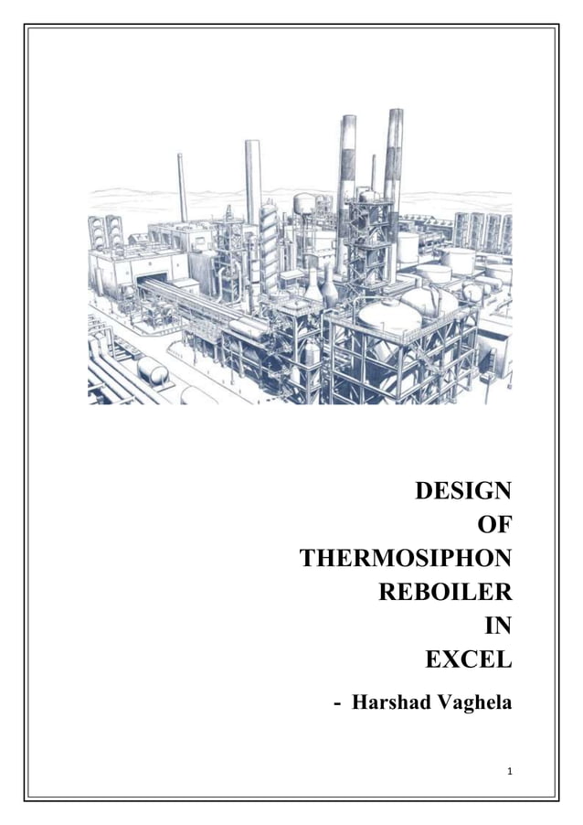 Design of thermosyphon reboiler | PDF | Physics | Science