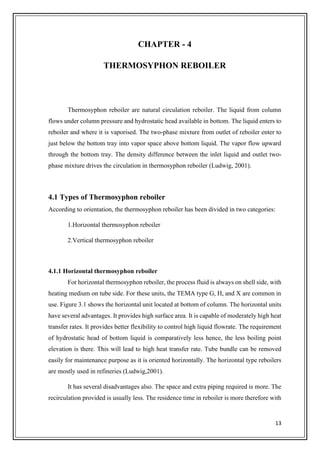 Design of thermosyphon reboiler | PDF