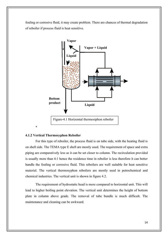 Design of thermosyphon reboiler | PDF | Physics | Science