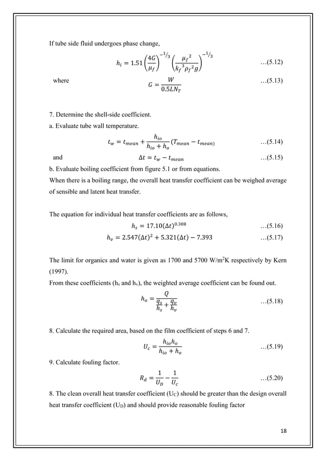 Design of thermosyphon reboiler | PDF | Physics | Science