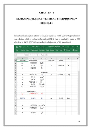 Design of thermosyphon reboiler | PDF