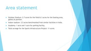 Design of the sports hub | PPTX