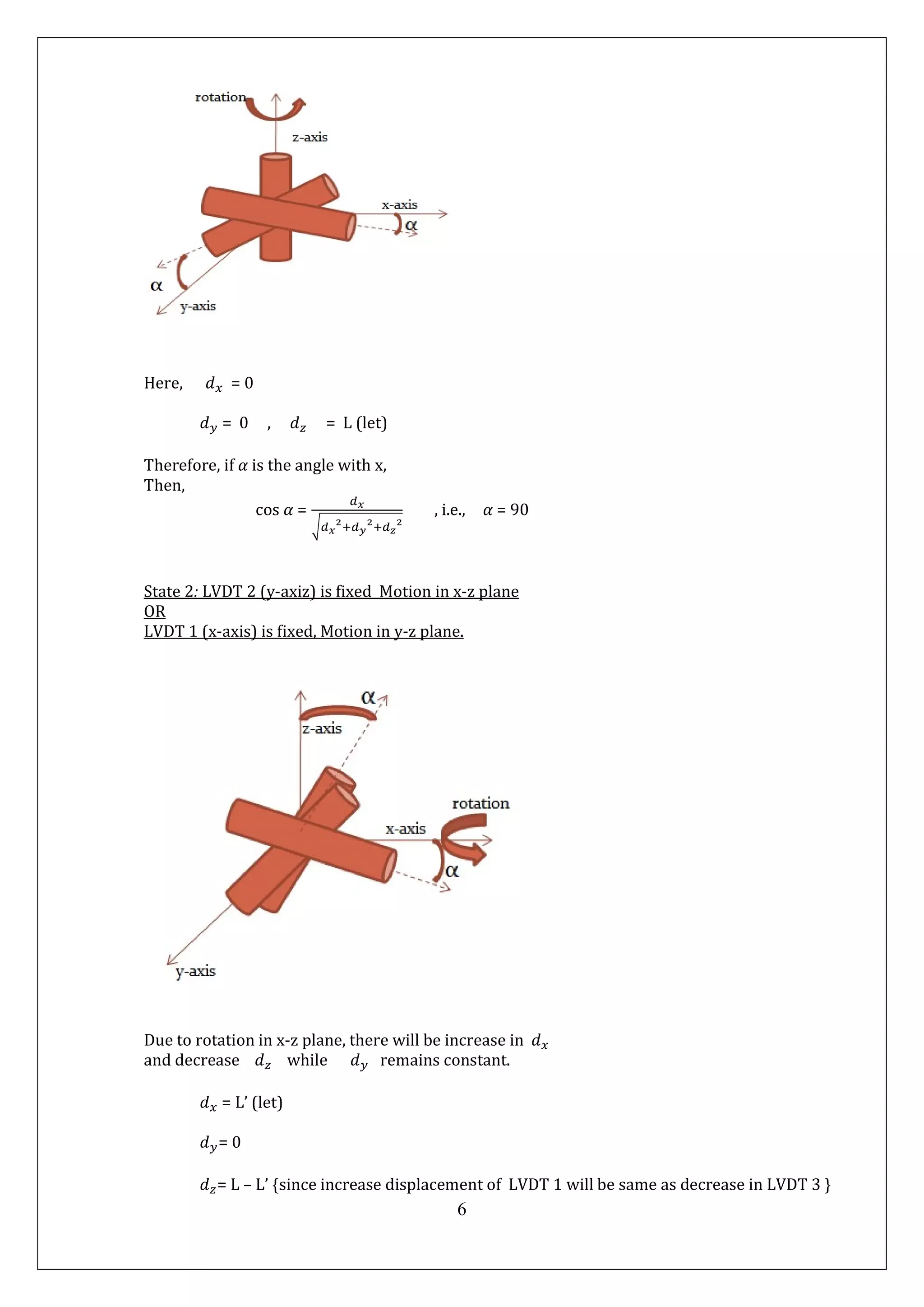 Design Of Transducer To Measure Comparative Rotation In 3 D Using Lvdt Pdf