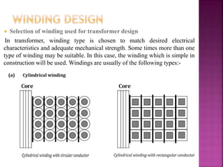 Design of transformer | PPTX