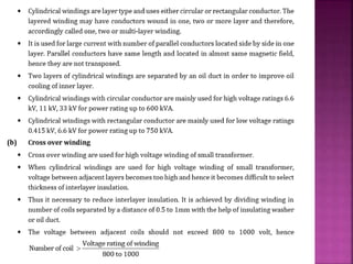 Design of transformer | PPTX