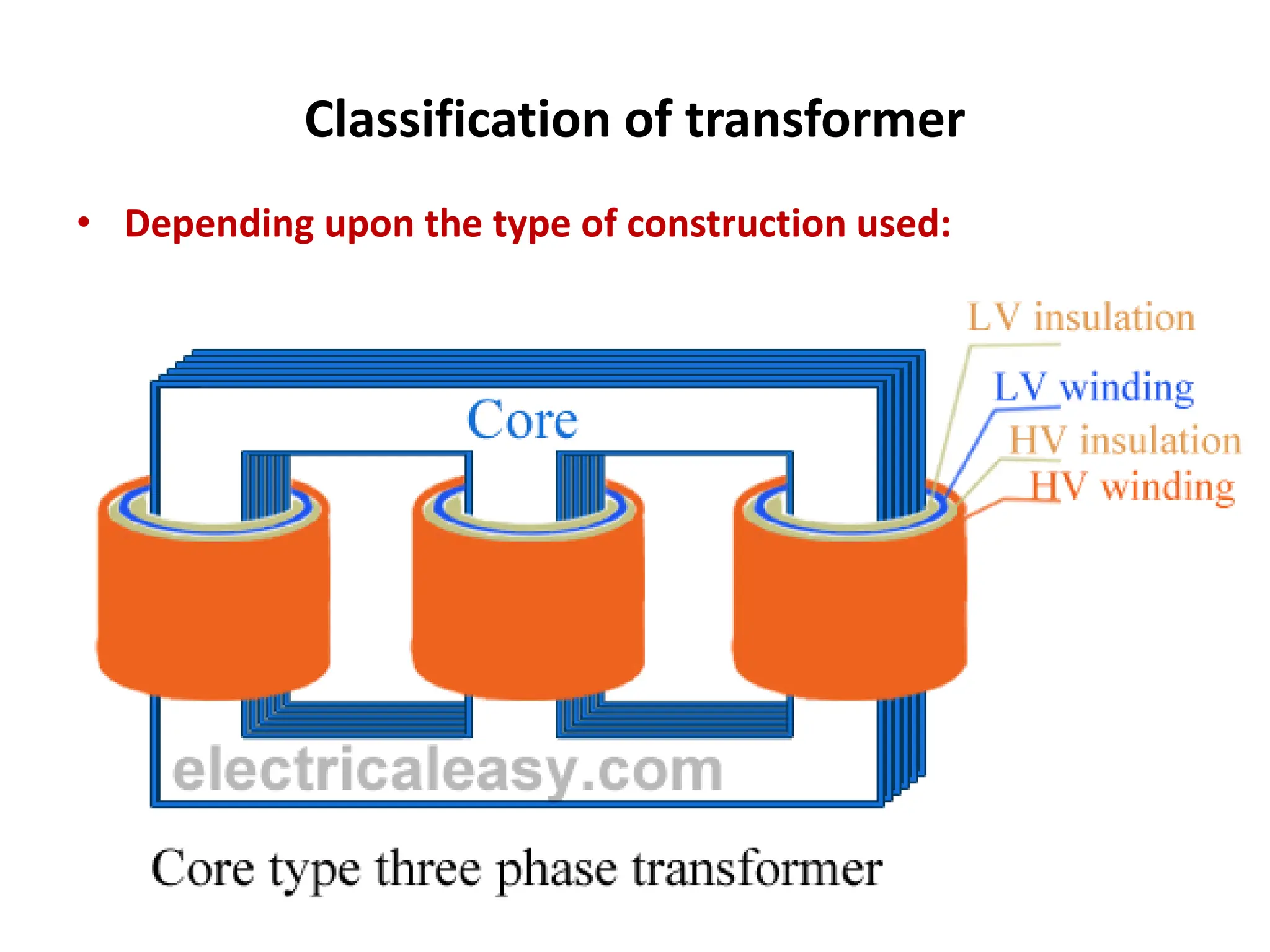 Design Of Transformer - Classification of transformer | PDF