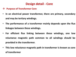 Design Of Transformer - Classification of transformer | PDF