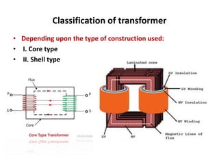 Design Of Transformer - Classification of transformer | PDF